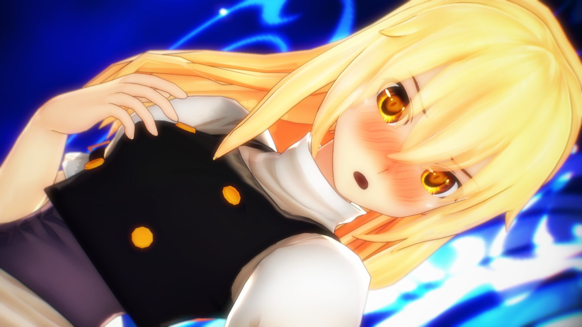 rix＠大人化志向 on Twitter: "魔理ちゃんをツンデレにしてみようず♪みようず～♪♪😇😇 魔理沙「わ、私だって…少しくらいは成長してるのぜ///」 もう…まな板じゃないのぜ ...