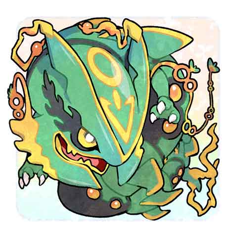 Chibi Rayquaza