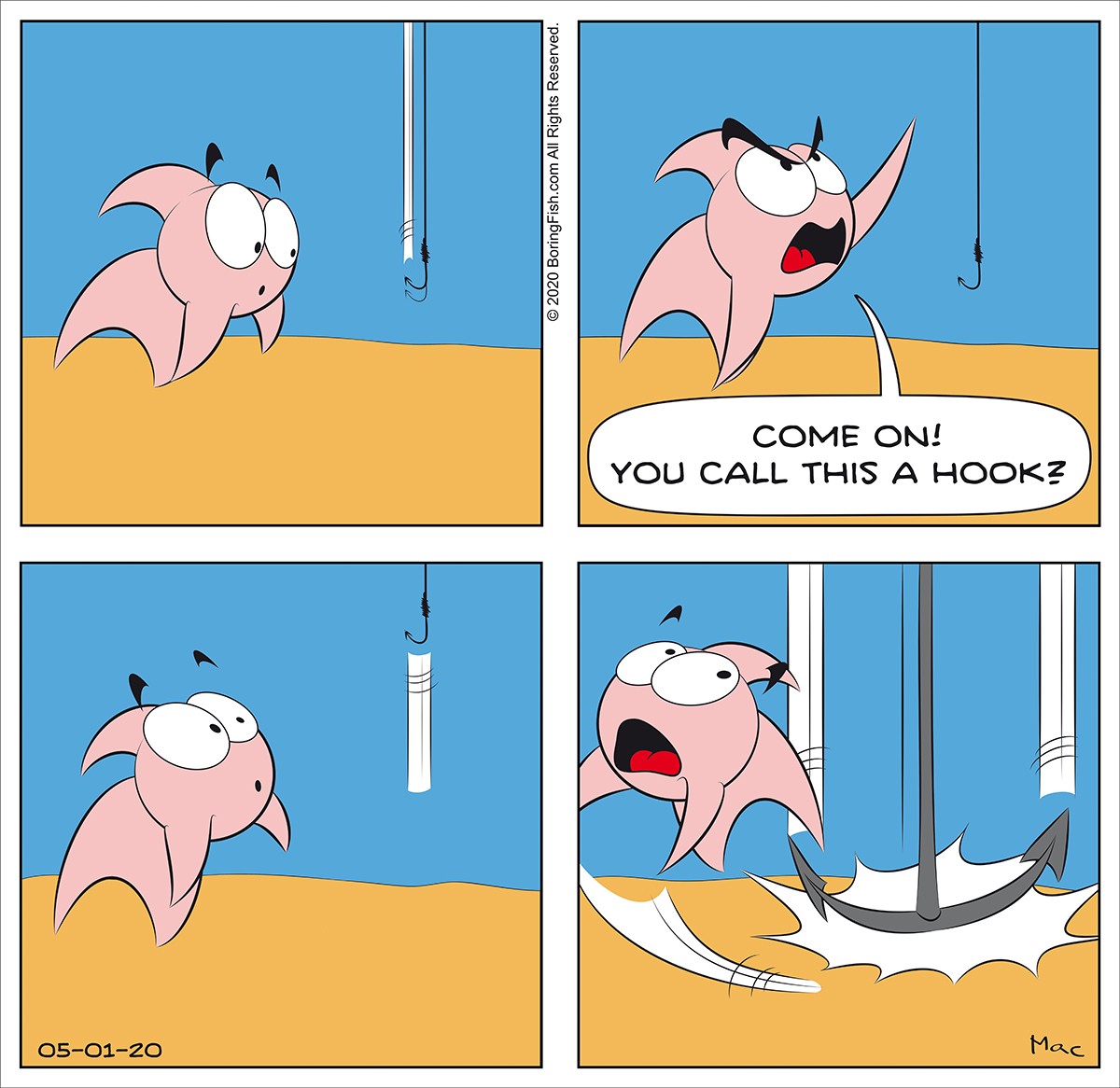 Funny Fish Comic