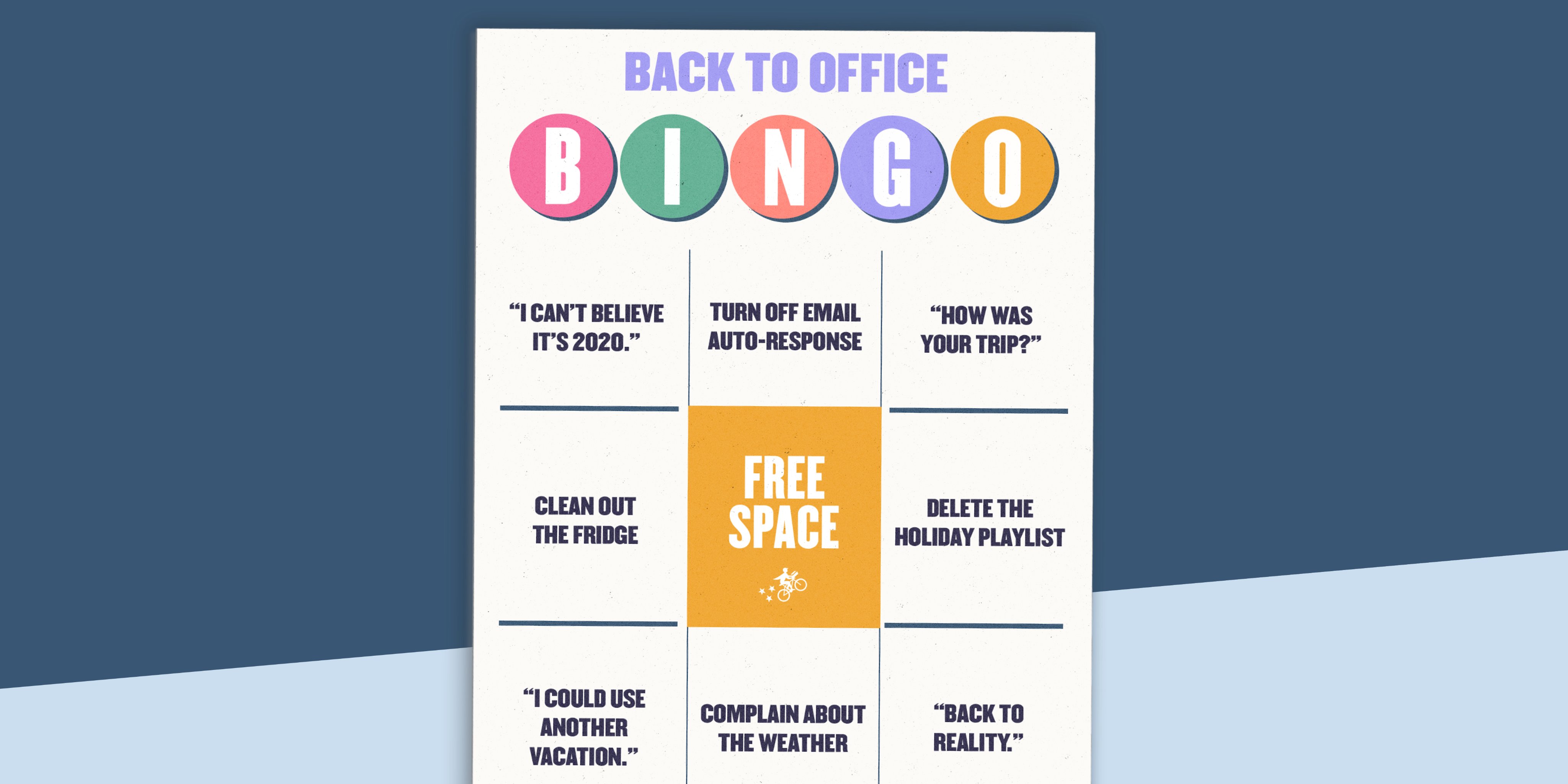 Welcome Back To Work