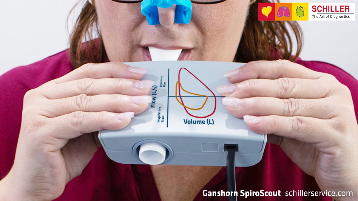 SchillerUSA on Twitter: "MAKE IT SIMPLE! SCHILLER's way to do spirometry is efficient and ...