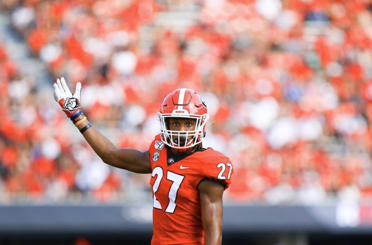Georgia CB Eric Stokes is returning for his senior season : r/CFB