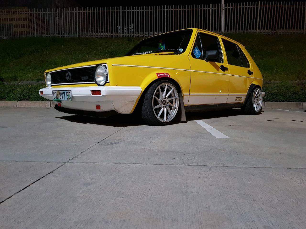 Golf Mk1 Stanced