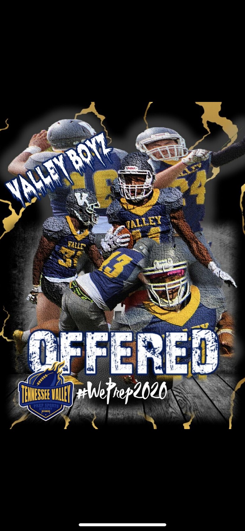 Cameron Hovey on Twitter: "Blessed to receive a offer from Tennessee Valley Prep Sports Academy ...