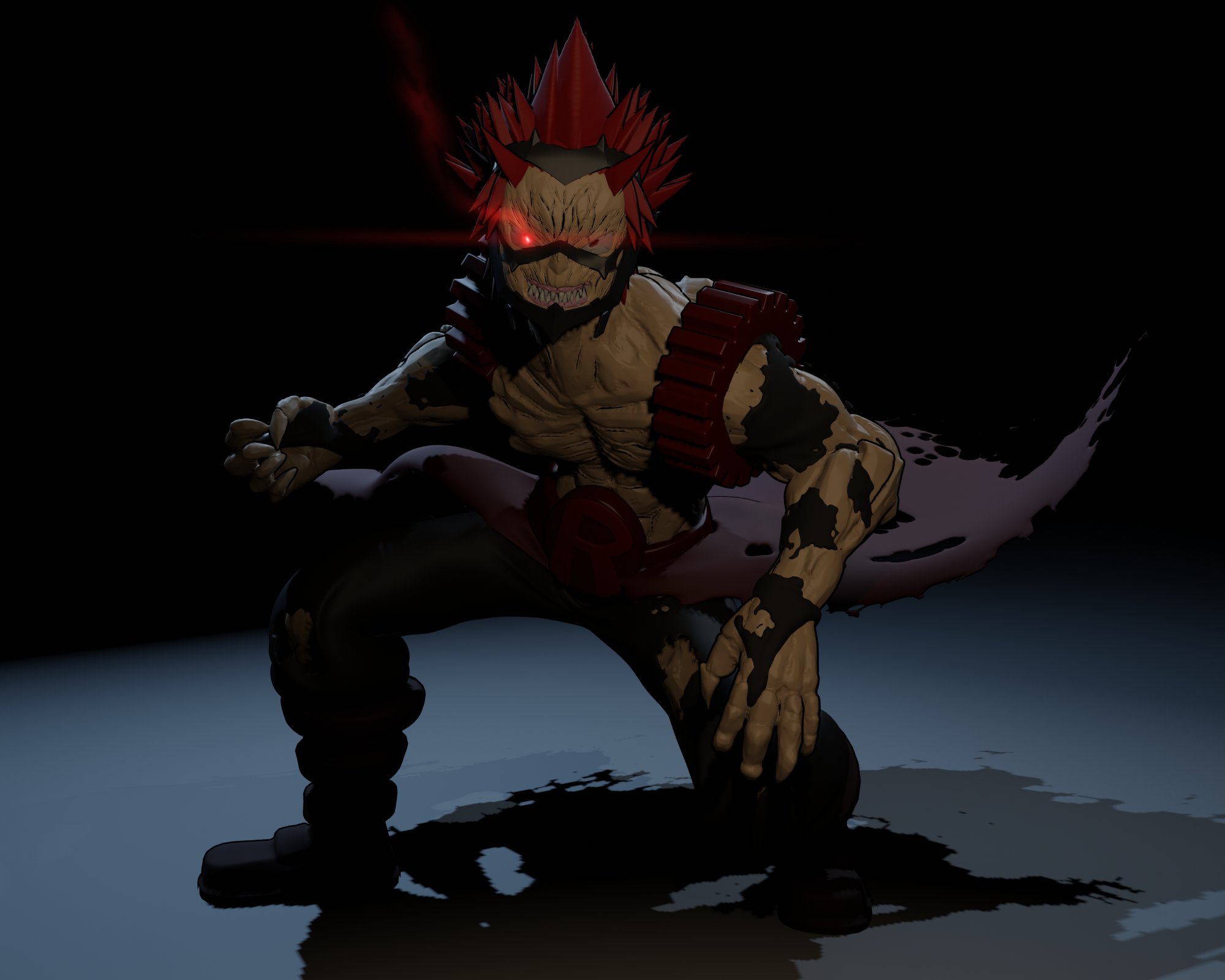 ArtStation Red Riot Unbreakable Boku No Hero, 49% OFF