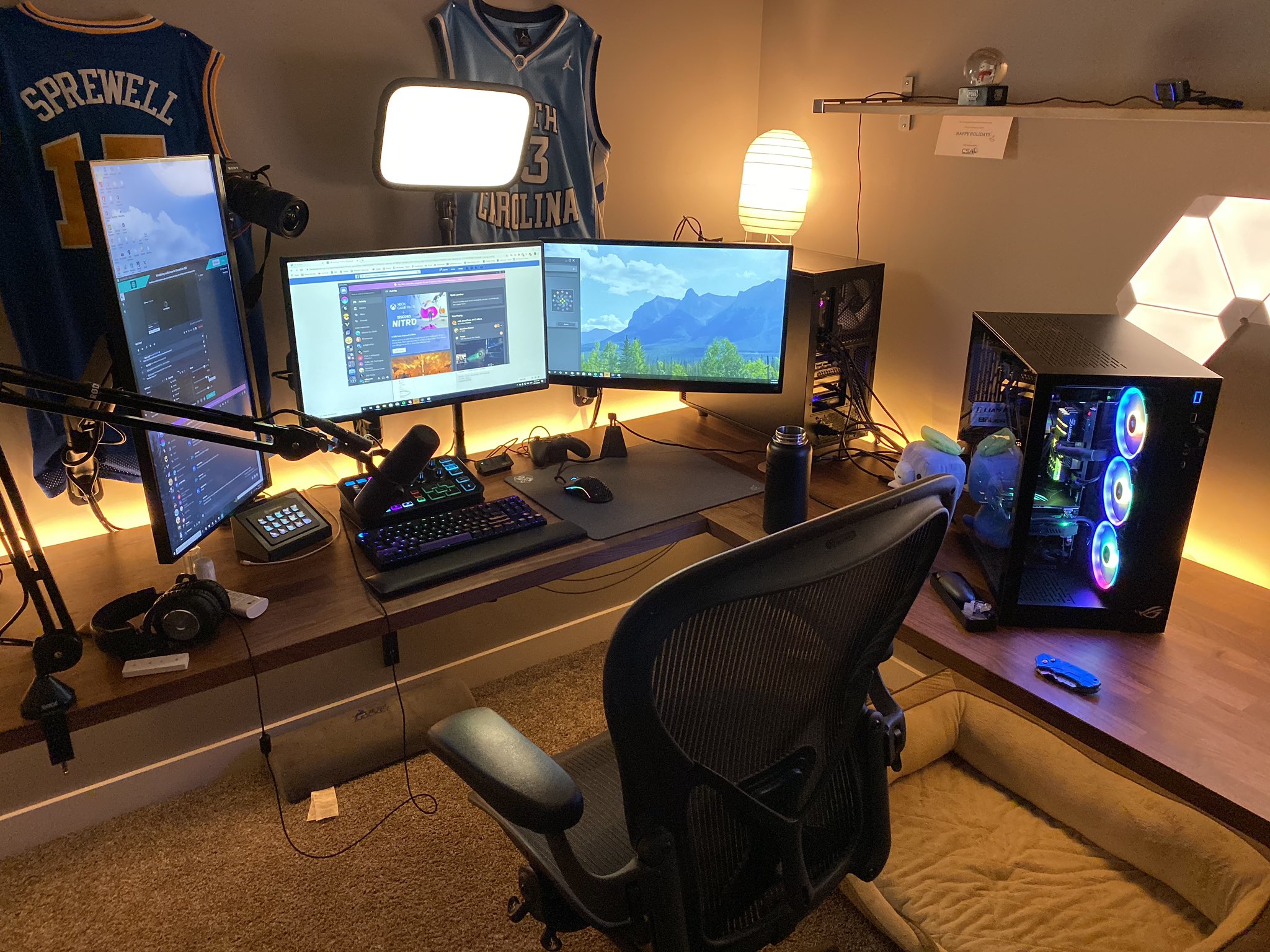 wtfmoses on X OperatorDrewski Two IKEA Karlby counter tops on floating style brackets straight into the wall I used to just bolt legs on them but this looks better and is