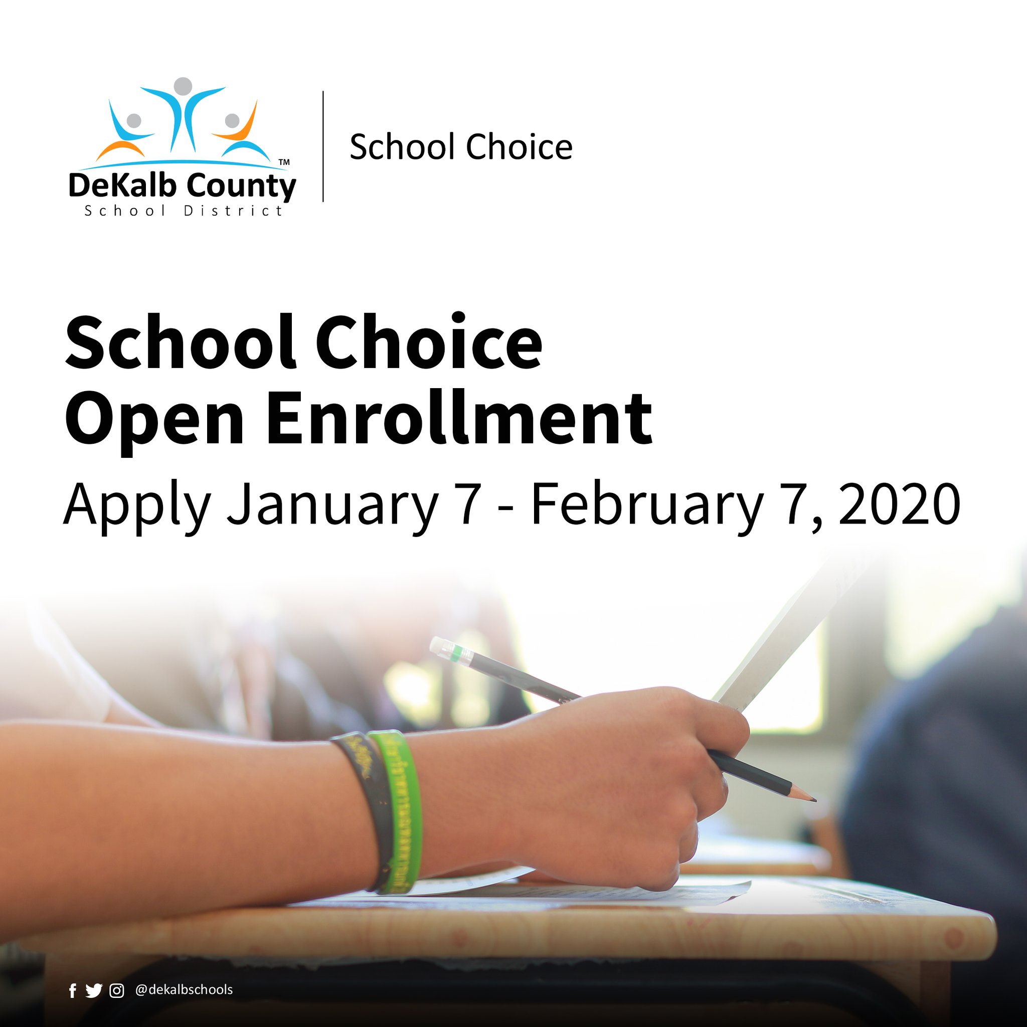 DeKalb Schools, GA on Twitter: "The School Choice application for the ...