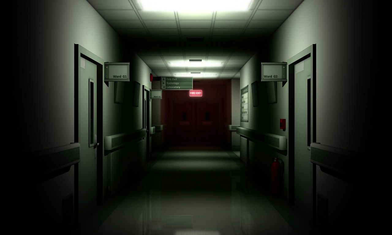 Creepy Hospital Hallways