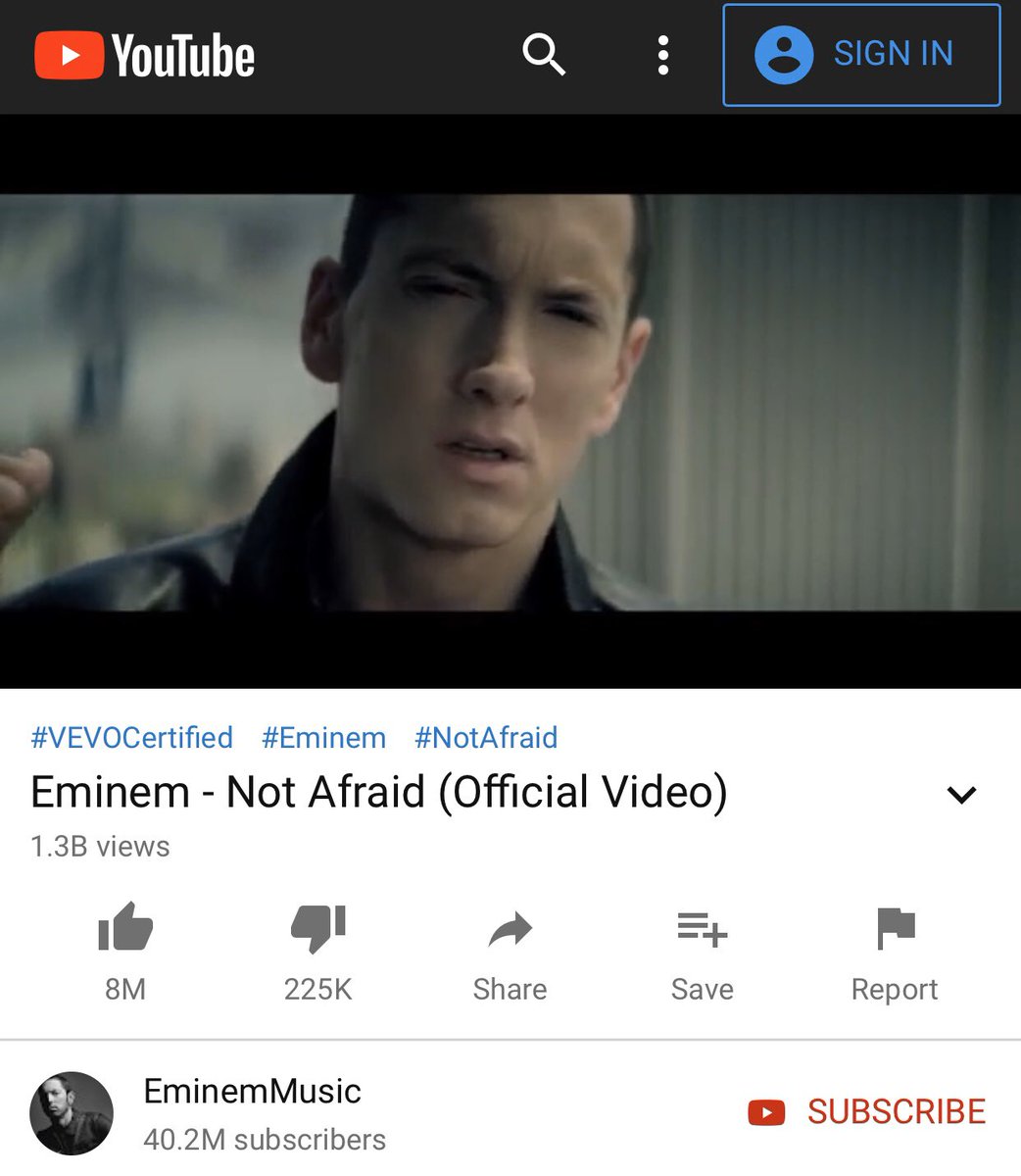 Eminem Not Afraid