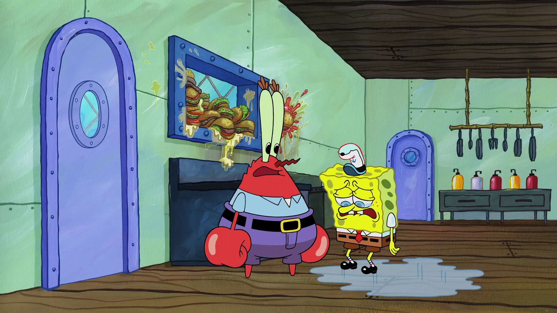 Spongebob Mr Krabs Crying