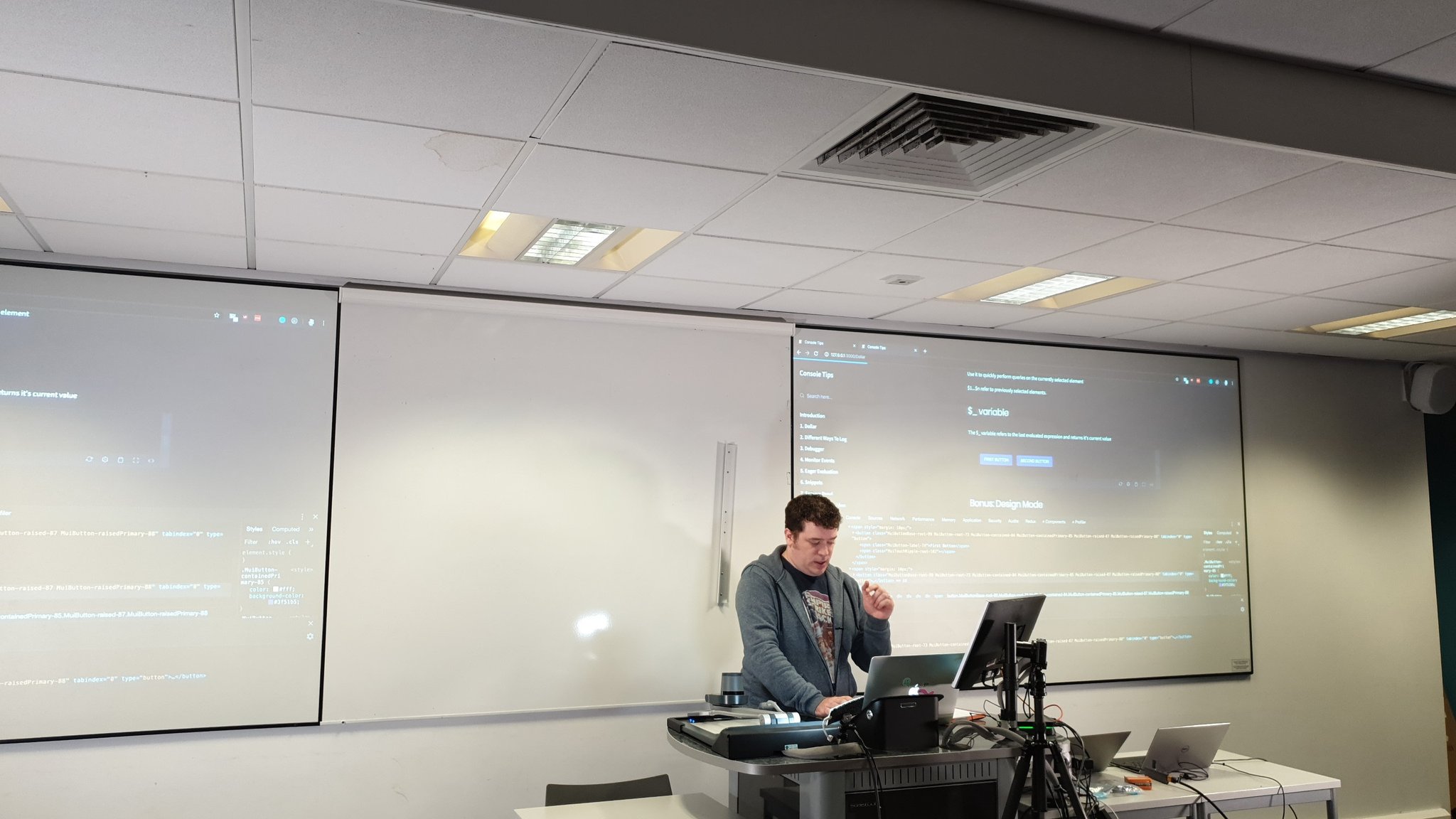 dotnetsheff on Twitter: "Chrome DevTools Tricks ⚡with @dfjones…