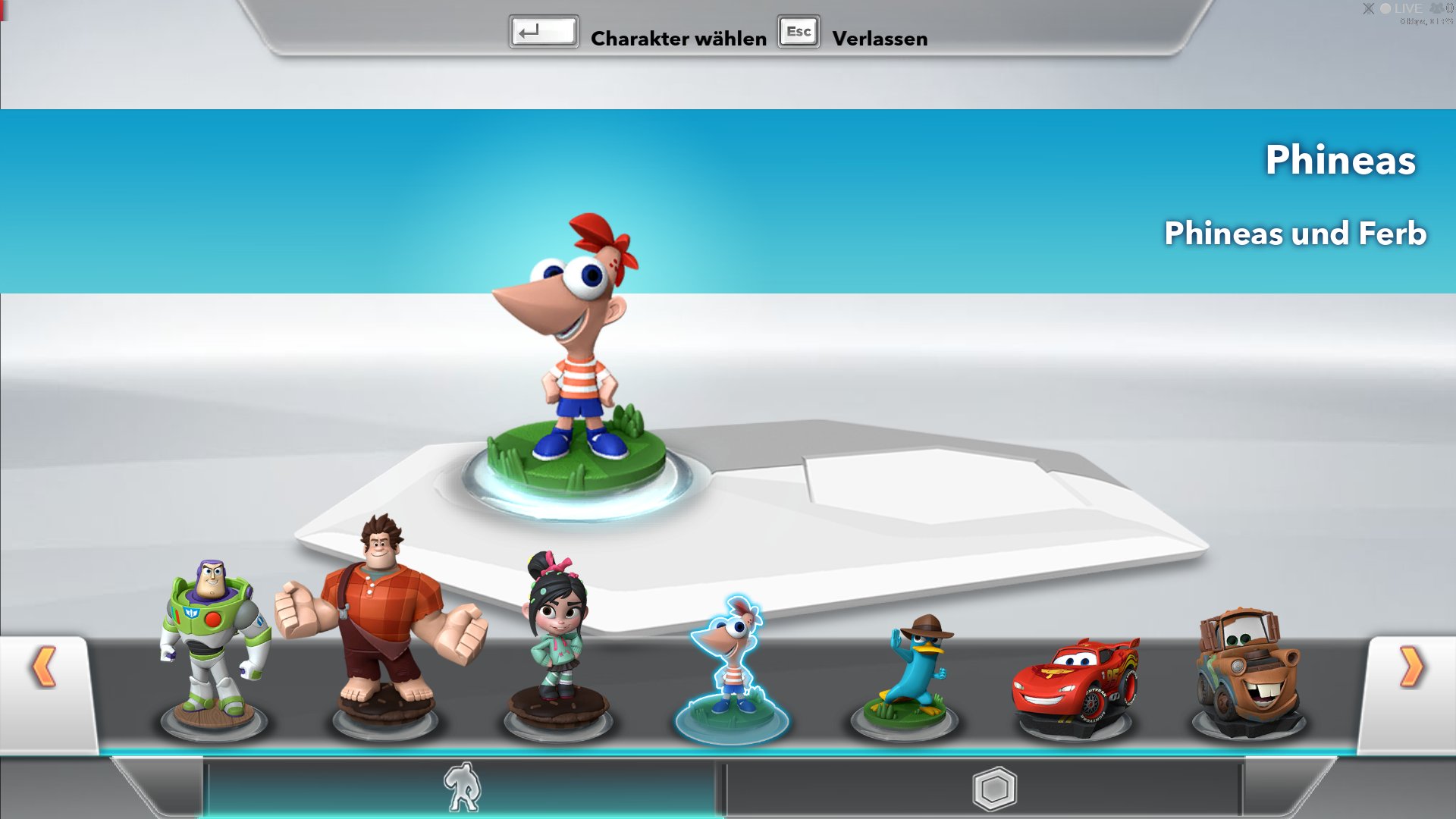 Disney Infinity Characters Phineas And Ferb
