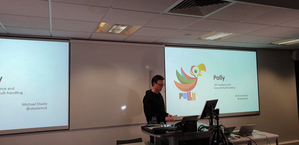 dotnetsheff on Twitter: "Polly ⚡ with @steelemck…