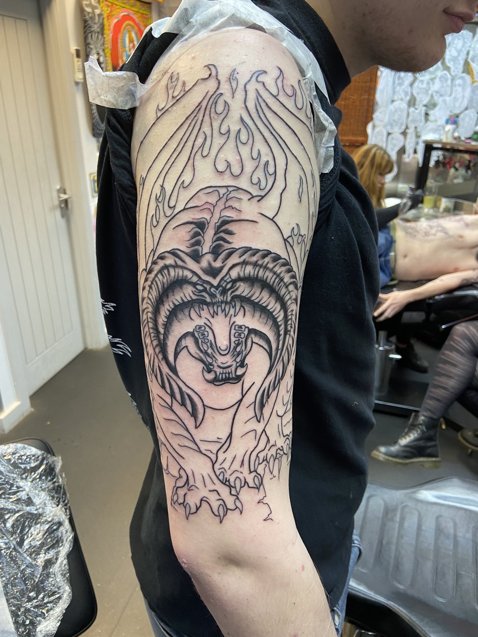 Balrog Tattoo Cutie Balrog Tattoo By Kristine Tran Ktrantattoos At