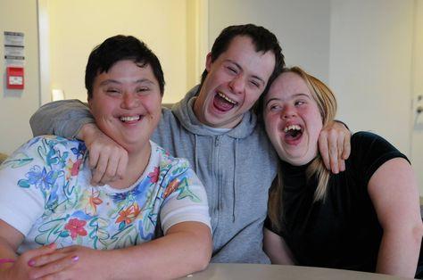 Mentally Challenged People Smiling