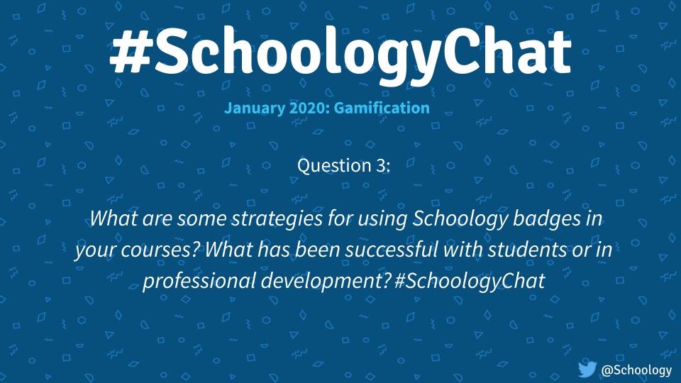Schoology on Twitter: "Q3: What are some strategies for using Schoology ...