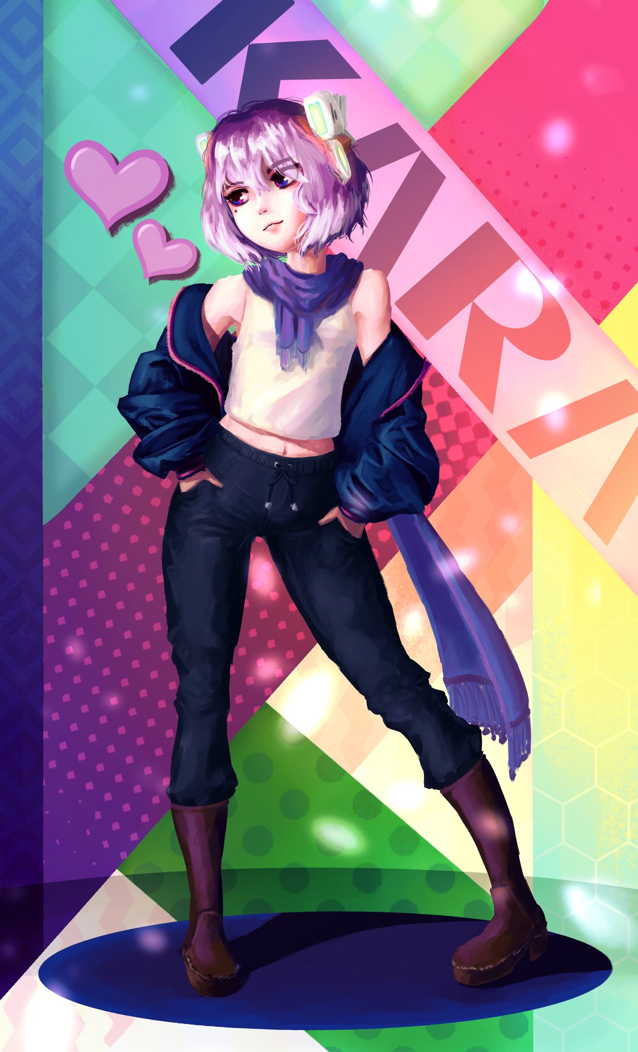 Gin - |commissions open| on Twitter: "Thank you for this!! I'm Gin, 16 y/o painter This is the ...