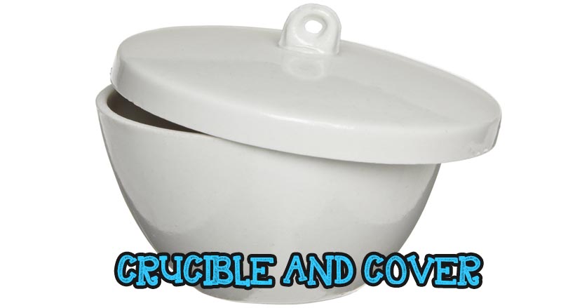 Laboratory Crucible And Cover