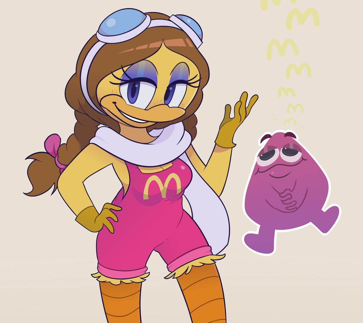 「birdie the early bird bringin ya that gu」|AfroNinja360のイラスト