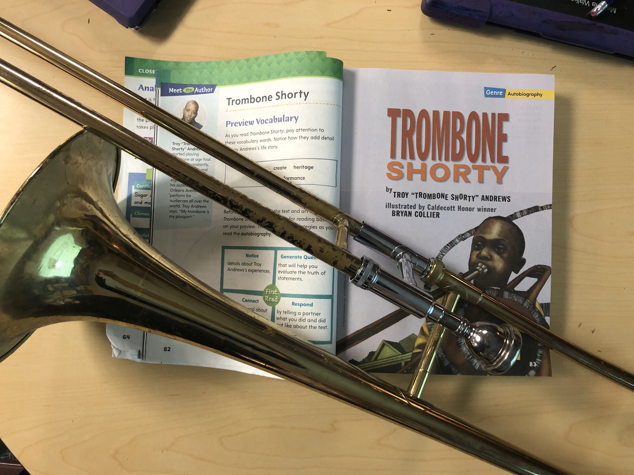 Mrs. Christy Overton on Twitter: "With this trombone hours of my life ...