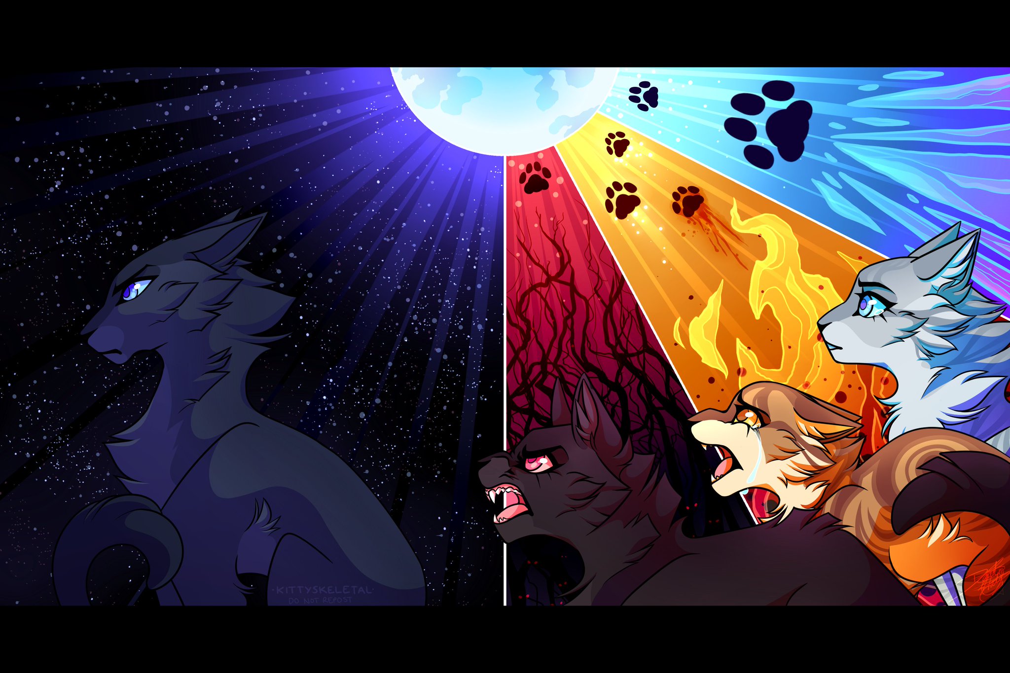 Warrior Cats Leafpool And Crowfeather