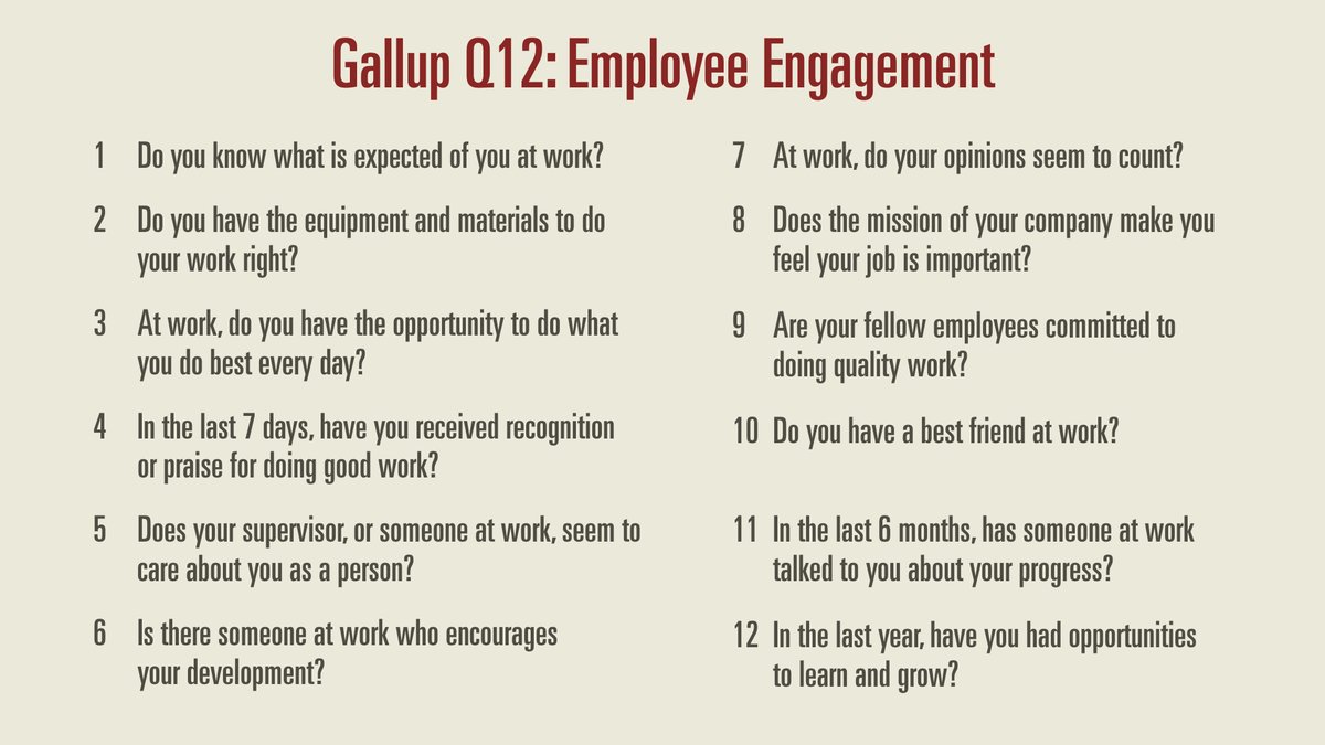 Jared Spool on Twitter: "The first framework is from Gallup and was written up in their great ...