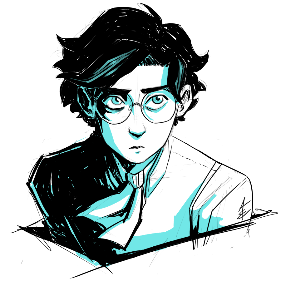 Victor Frankenstein Drawing