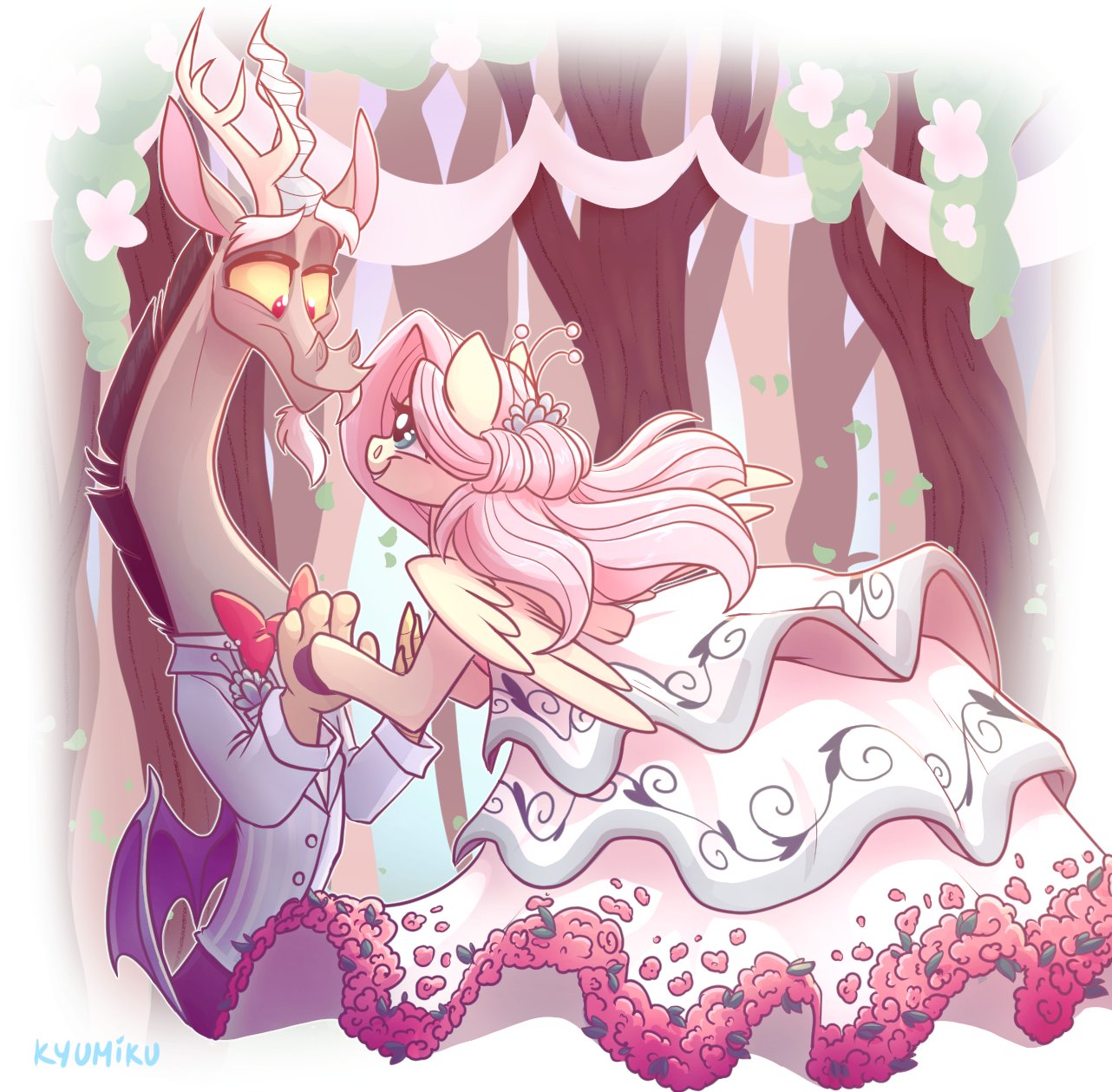 Discord And Celestia Wedding