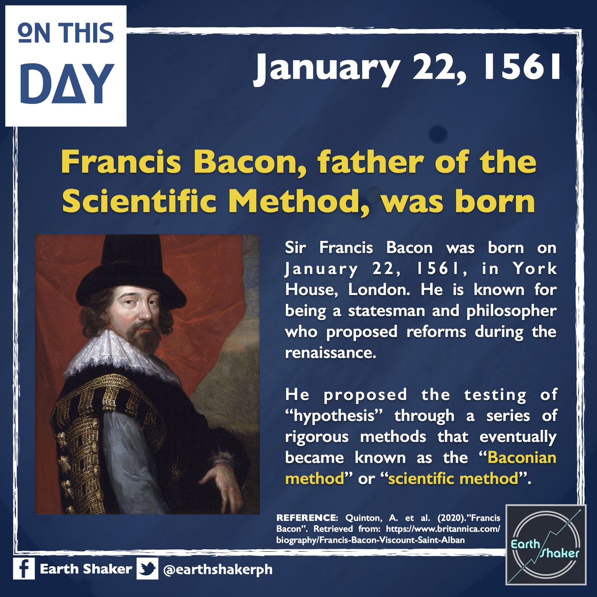 Sir Francis Bacon Accomplishments