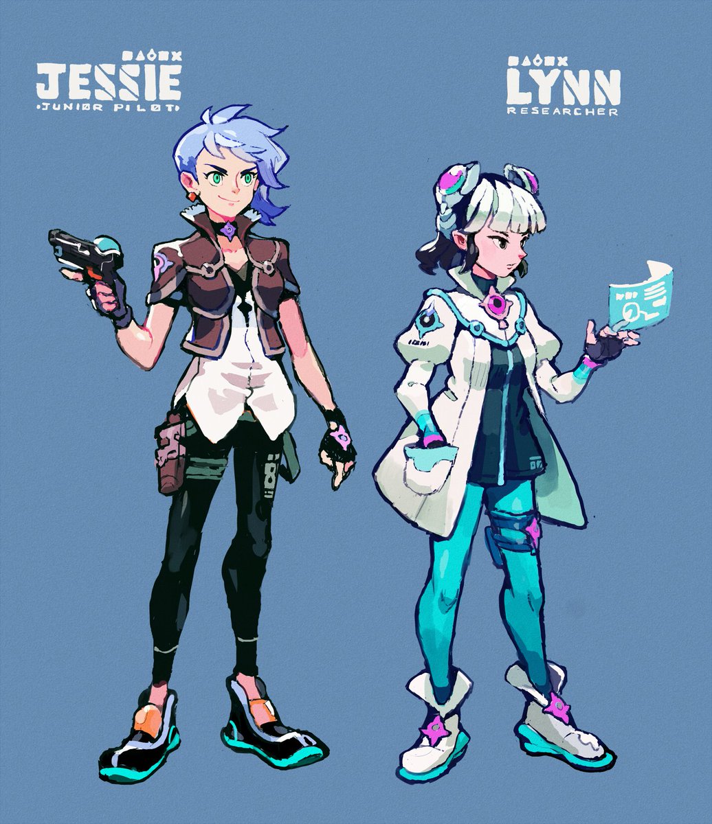 「wanted to draw my space cadet OCs again 」|🌿Watt 🔜 MAGFestのイラスト