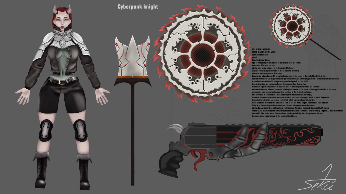 Cyberpunk Knight