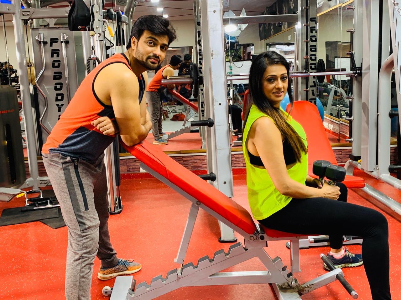 Brinda Parekh In Gym