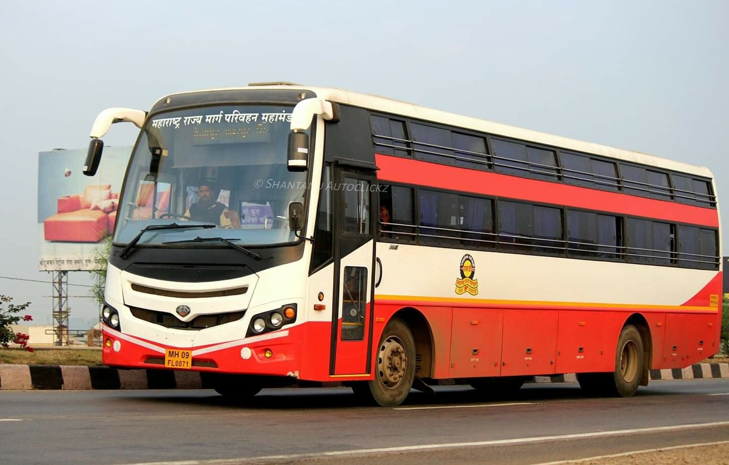 Tata Bus Msrtc