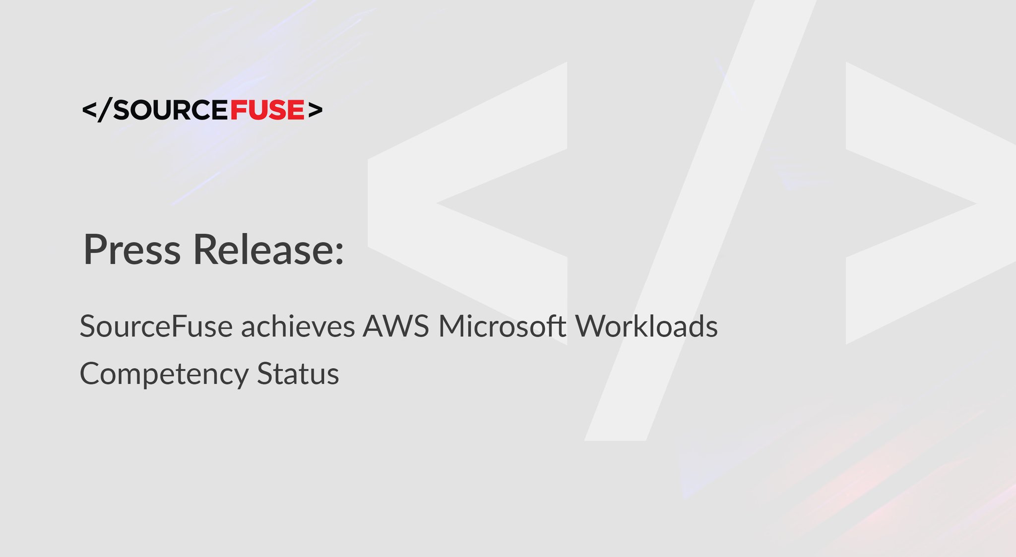 SourceFuse on Twitter: "SourceFuse becomes the only AWS Advanced Consulting Partner in the ...