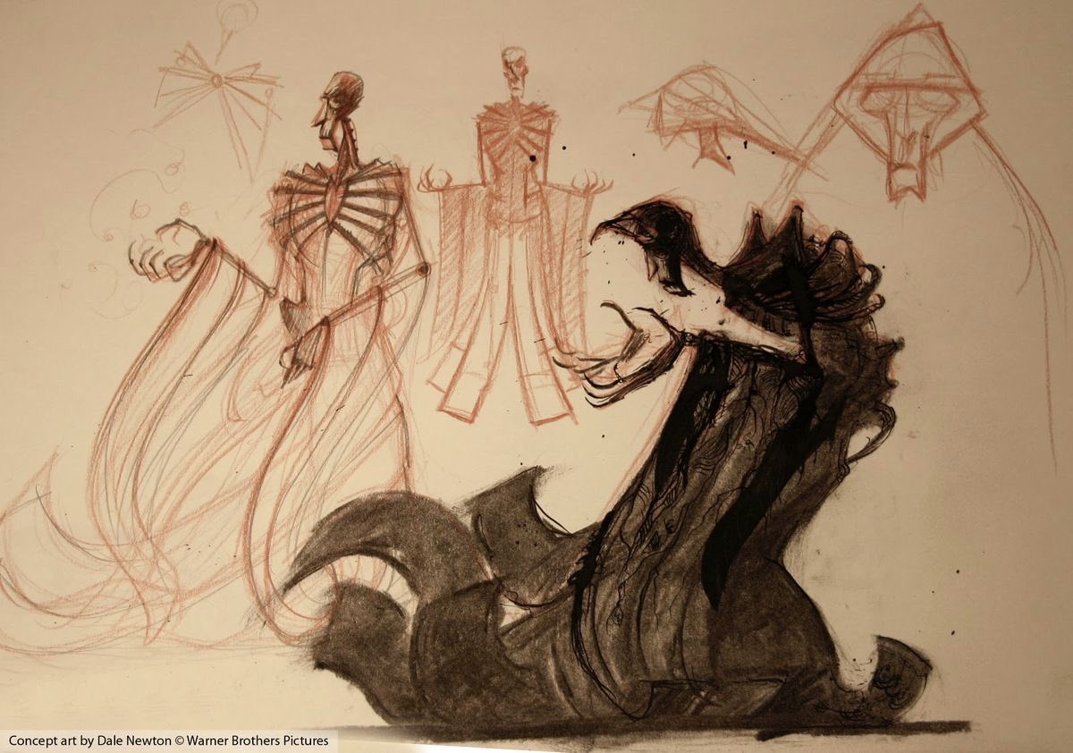 The Tale Of The Three Brothers Drawing