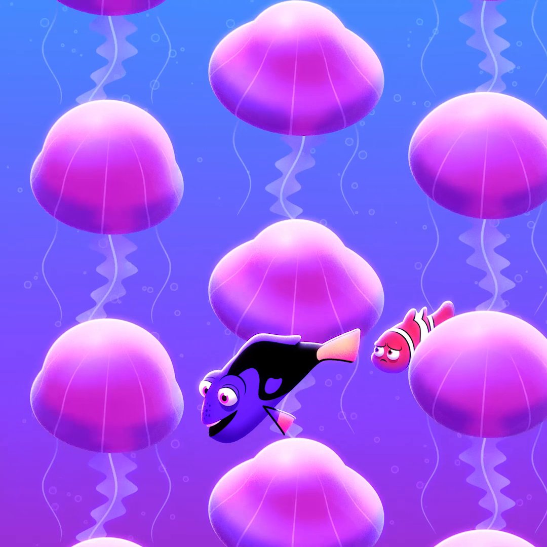 Finding Nemo Jellyfish Race