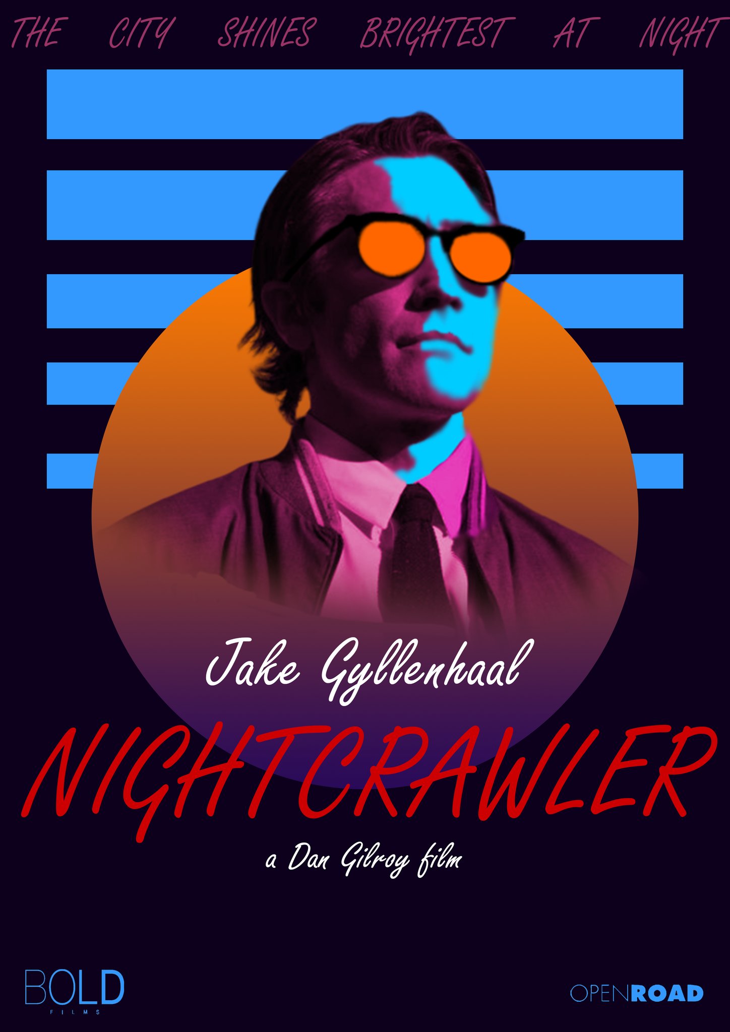 Nightcrawler Jake Gyllenhaal Poster