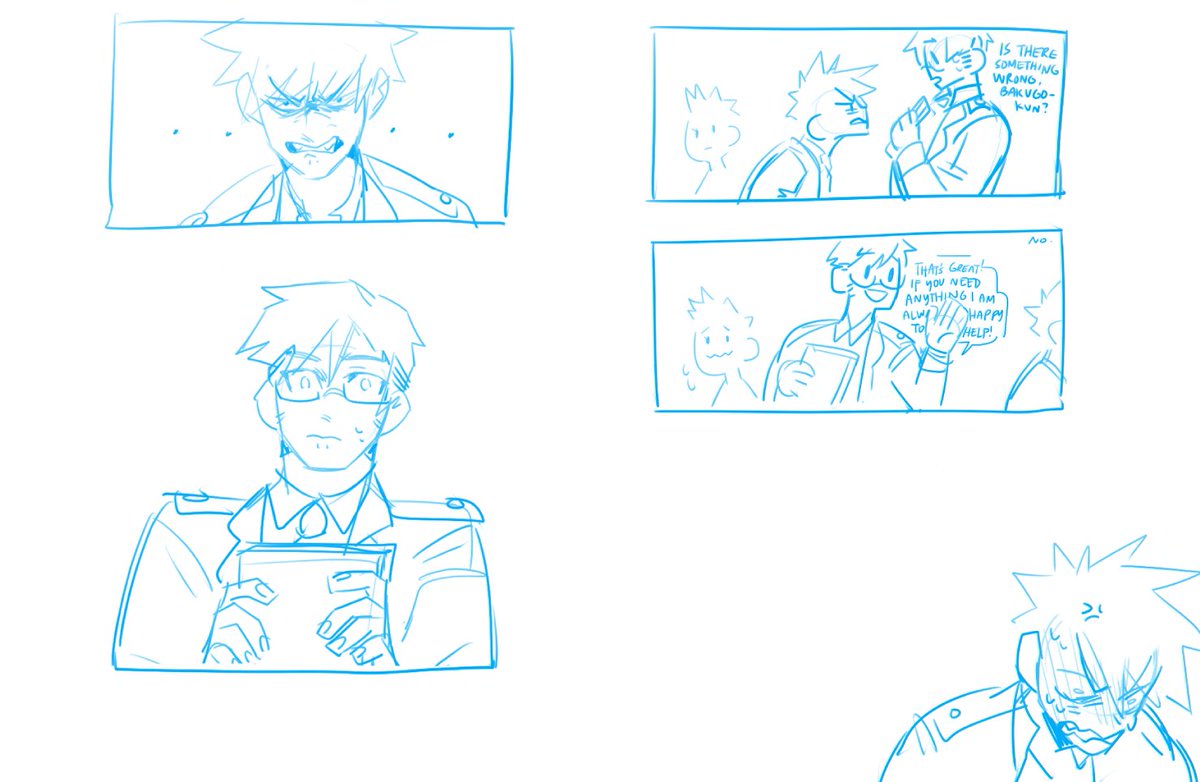 爆豪勝己「i wanted bakuiida so i drew a lil bakuii」| muppet unstoppable ...