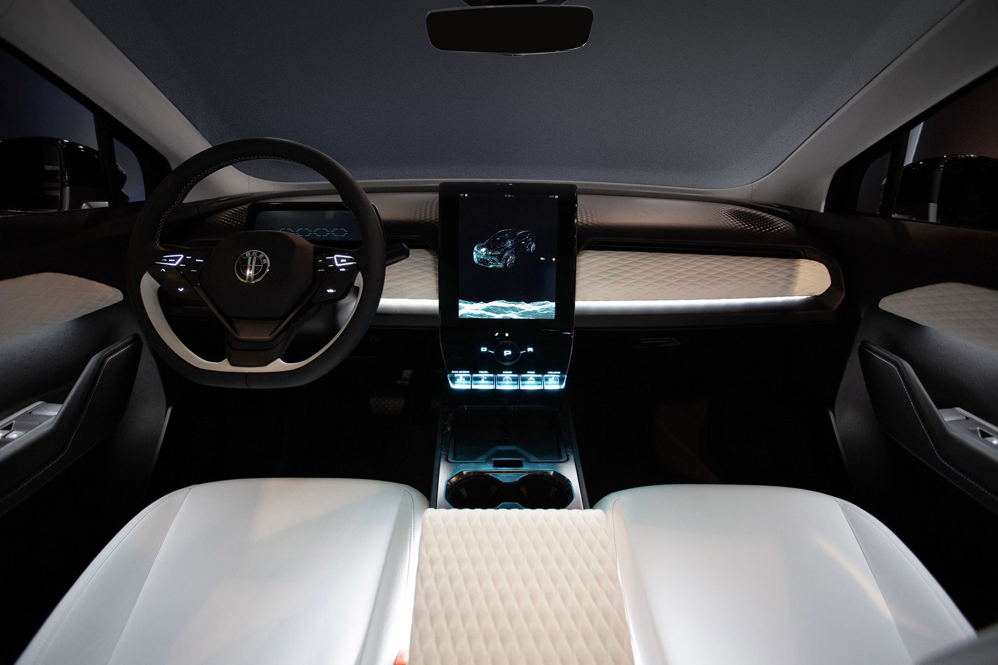 Fisker Car Interior