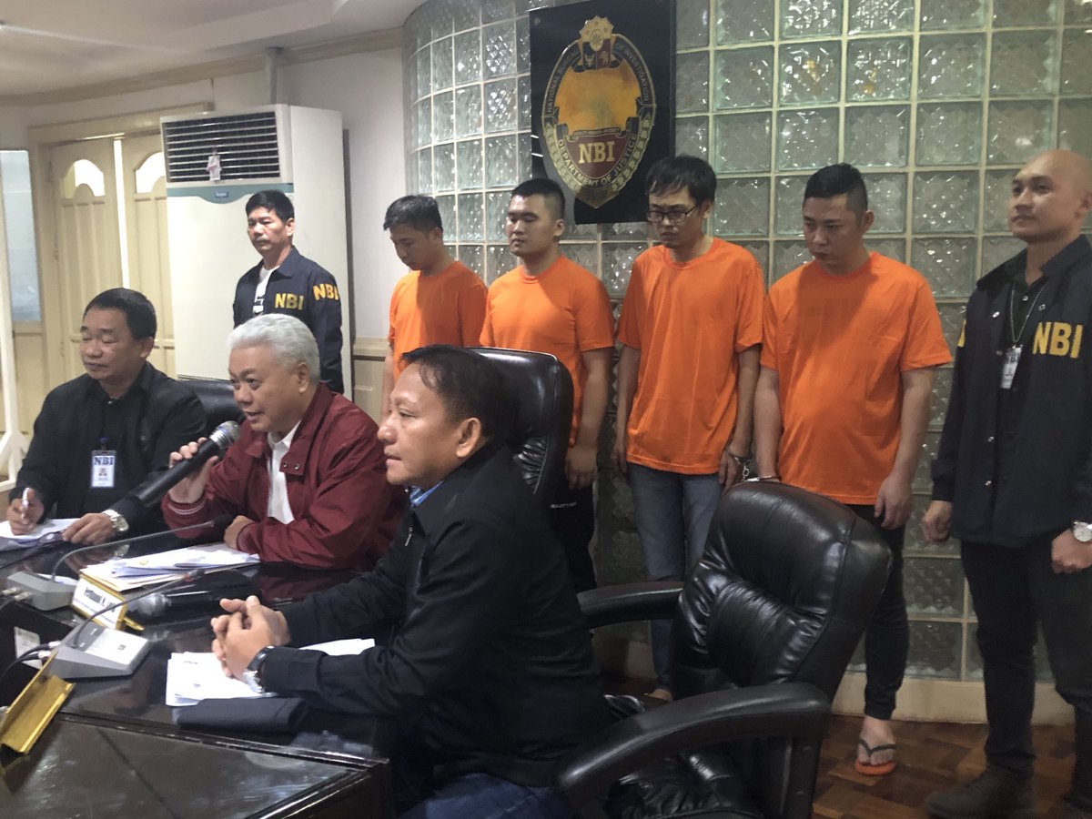 4 Chinese arrested for kidnapping a POGO (Philippine Offshore Gaming ...