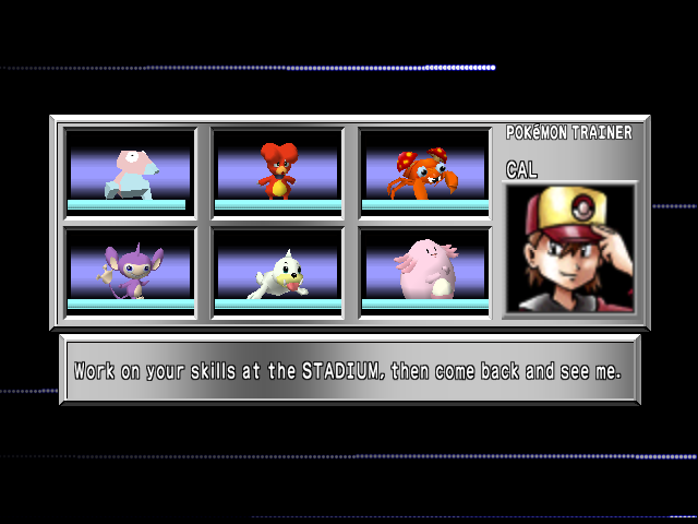 Pokemon Stadium Sprites