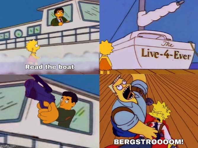 Simpsons Mendoza Memes 10 Action Movies Parodied By McBain In The
