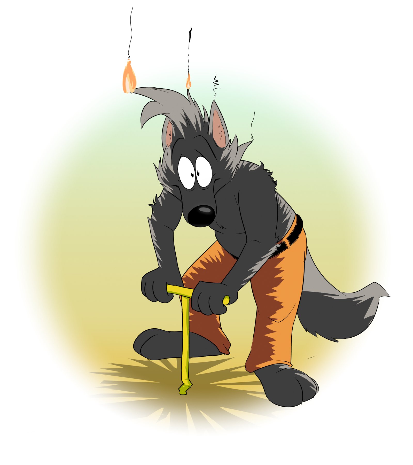 Dynamite Plunger Cartoon