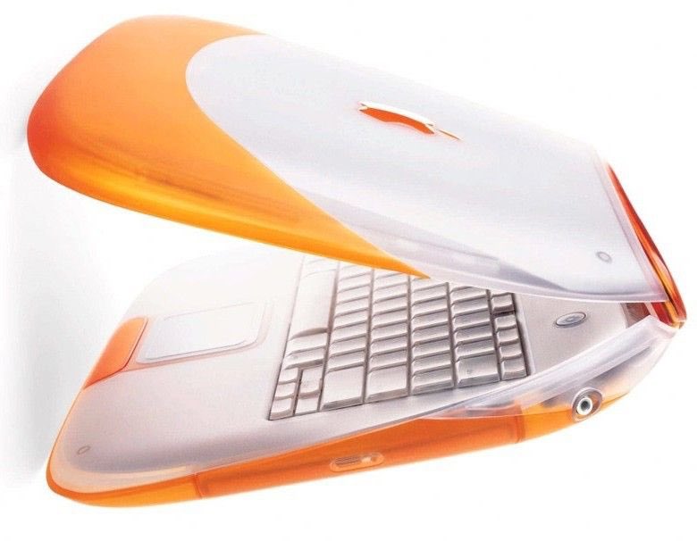 Apple Laptop Orange