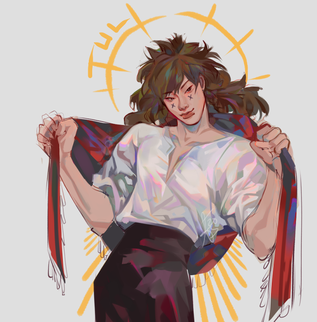 「had to fix his face so it looks closer t」|2023 beating me up ...