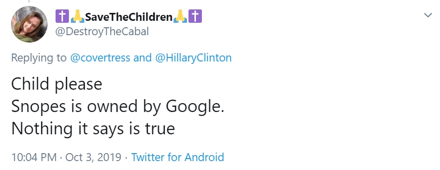 Thread by @debunker: Thread: Who runs Snopes? Snopes is run by the ...