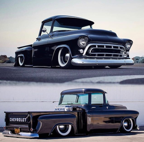 Stanced Chevy Trucks
