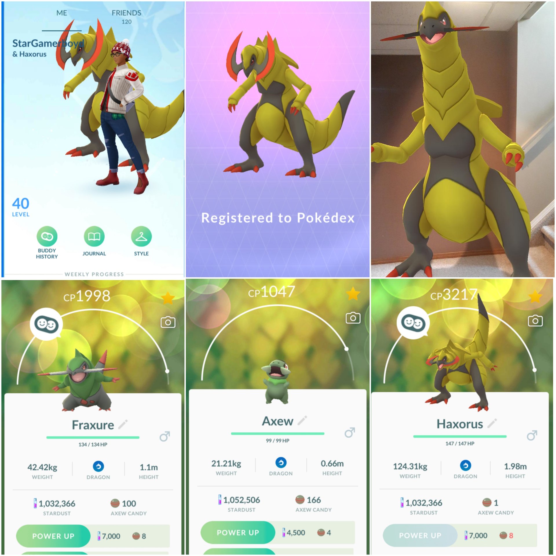 Pokemon Haxorus Evolution Chart