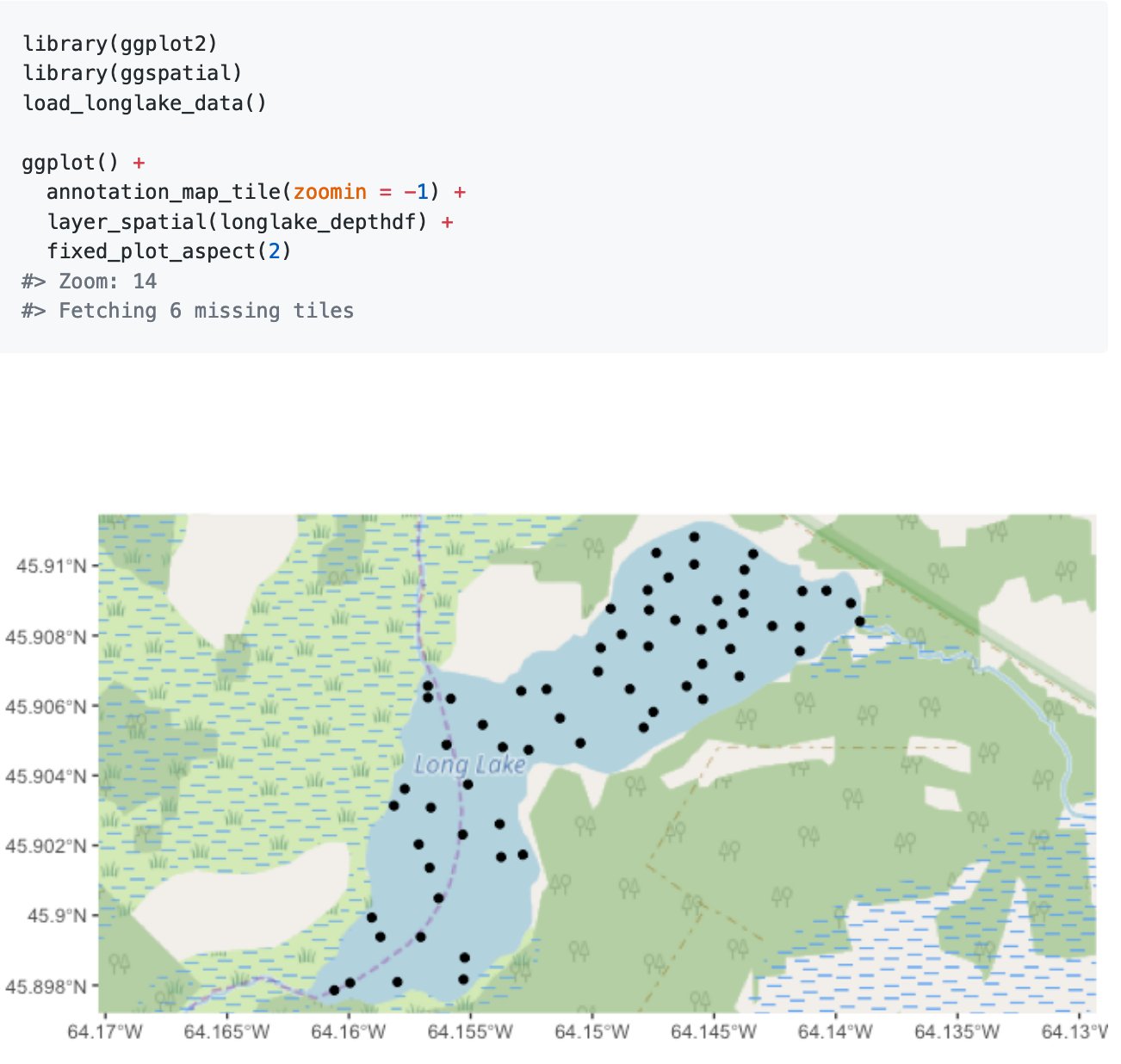 Dewey Dunnington on Twitter: "New feature in upcoming #rstats #ggspatial release: specify the ...