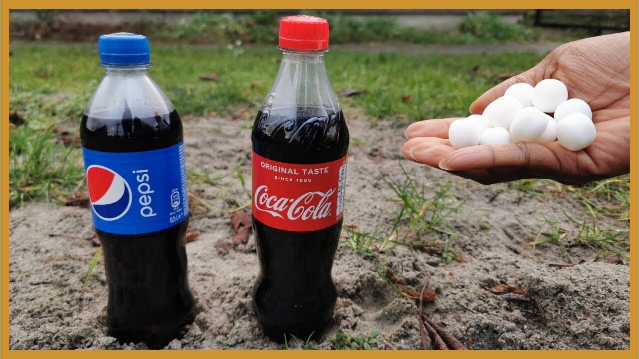 Coca Cola Mentos Cola Vs. Mentos & Backpulver 😂😱 | Facebook